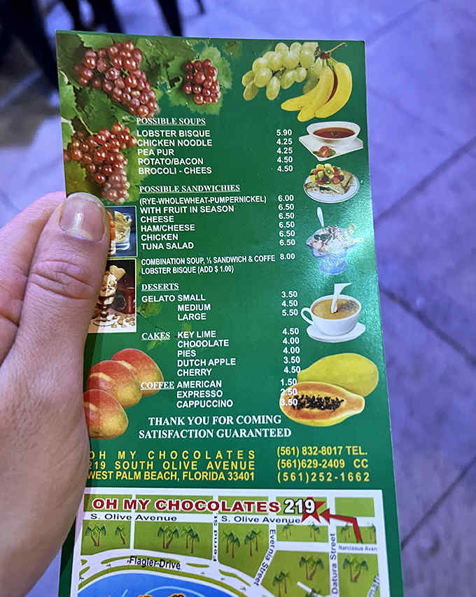 The menu reveals a surprising savory side &ndash; lobster bisque and sandwiches provide the perfect excuse to visit before diving into dessert.