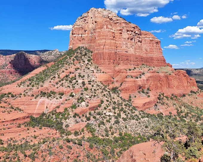 Mother Nature's sculpture garden on full display &ndash; this massive formation looks like it was carved by giants with artistic flair.