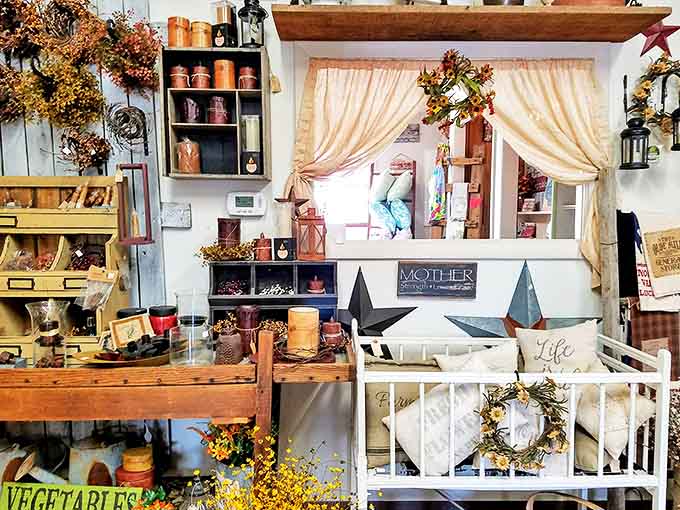 This isn't your cookie-cutter home decor section – these items have lived lives, told stories, and are ready for their second act in your living room.