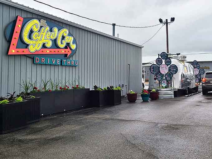 The Coffee Can: With its eye-catching retro signage and drive-thru convenience, this local coffee spot proves small towns can deliver big flavor without big-city pretension.