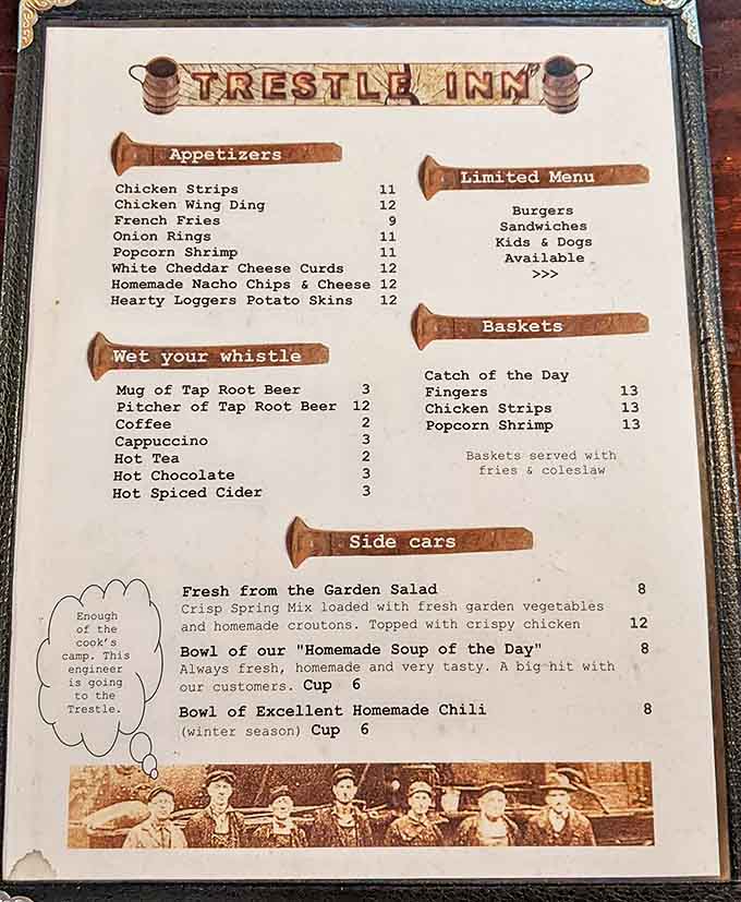 No fancy frills here &ndash; just honest food that satisfies the soul. The menu speaks the universal language of comfort.