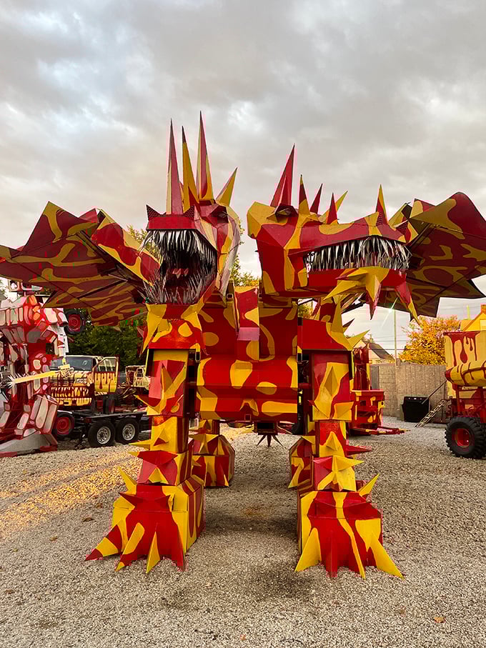 Double the dragon, double the danger &ndash; these twin-headed beasts with razor-sharp teeth would make Game of Thrones' Daenerys rethink her career choices.