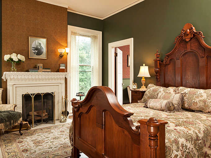 This isn't just a bed&mdash;it's a time machine with Egyptian cotton sheets and a headboard that's witnessed more history than your high school textbook.