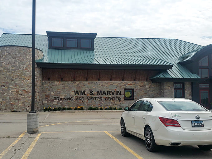 William S. Marvin Training & Visitor Center: A modern tribute to Warroad's entrepreneurial spirit and community pride.