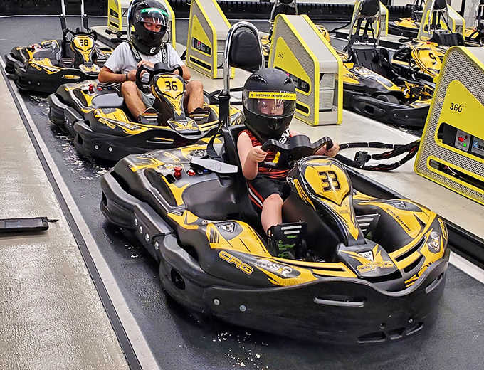 These aren't your county fair go-karts – K1's electric fleet delivers instant torque that pins you back in your seat with grin-inducing acceleration.