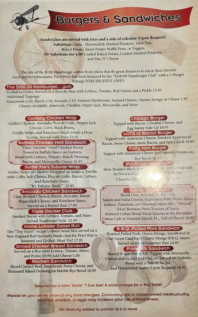 The legendary "$100 Hamburger" isn't actually a Benjamin &ndash; it's named for pilots who'd fly miles just for a great airport meal.