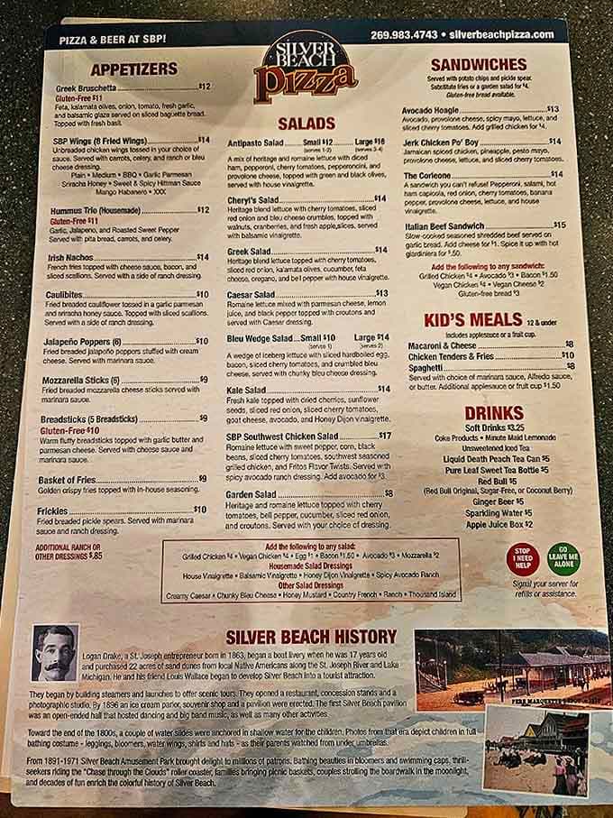 The menu board at Wally's &ndash; a testament to simplicity and fair prices that have kept locals coming back for generations.