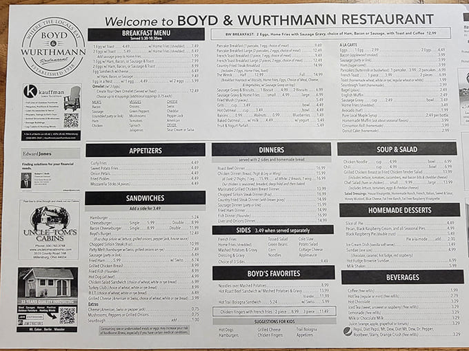 The legendary kringle menu reads like a dessert lover's dream, with flavors from classic almond to seasonal specialties.