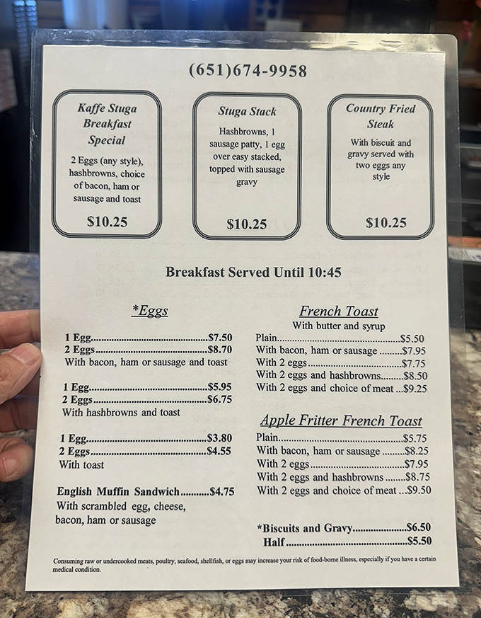 Breakfast decisions have never been so deliciously difficult – the menu showcases hearty classics that would make any Scandinavian grandmother proud.