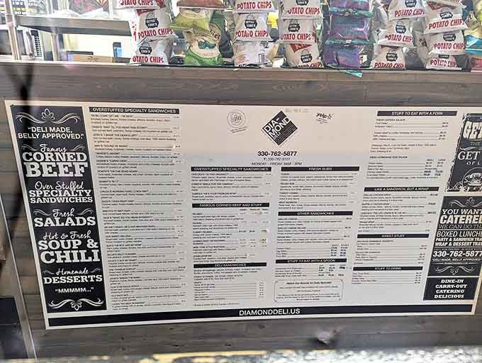 Menu: A dizzying array of sandwich possibilities that might cause decision paralysis&mdash;but there's not a bad choice in sight.