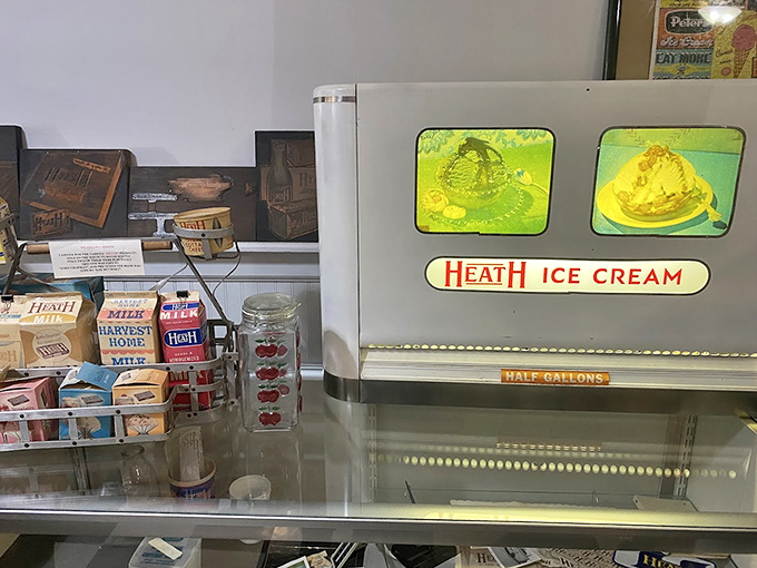 These vintage Heath milk cartons tell the sweet story of how a dairy business diversified into creating one of America's favorite candy bars.