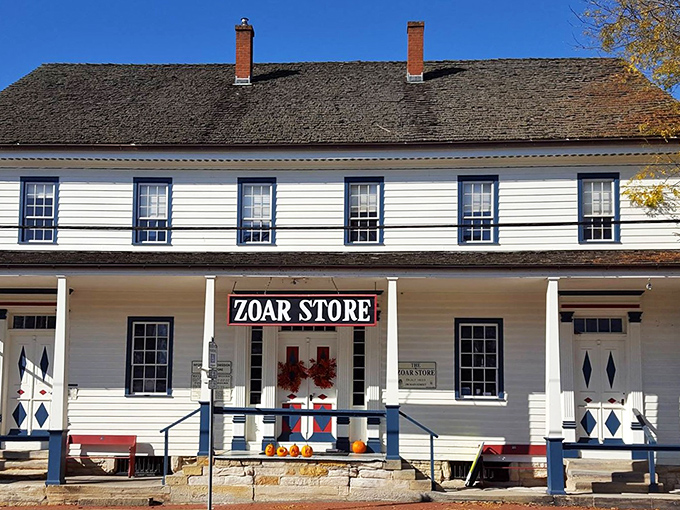 The Zoar Store once served as the community's economic hub, where handcrafted goods were exchanged for the few necessities the self-sufficient Separatists couldn't produce themselves.
