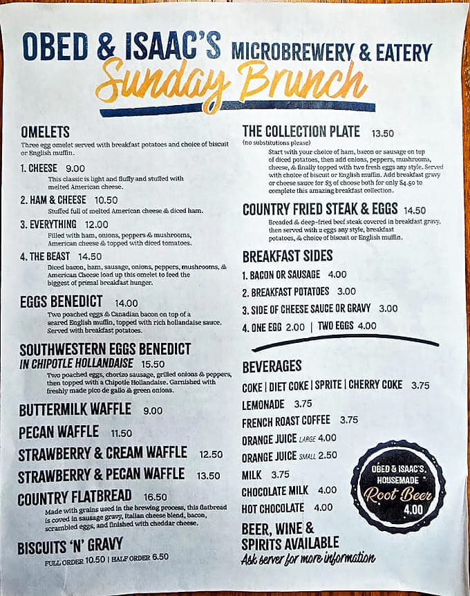 Brunch offerings that would make even the most devout breakfast skeptic convert to the Church of Sunday Morning Indulgence.