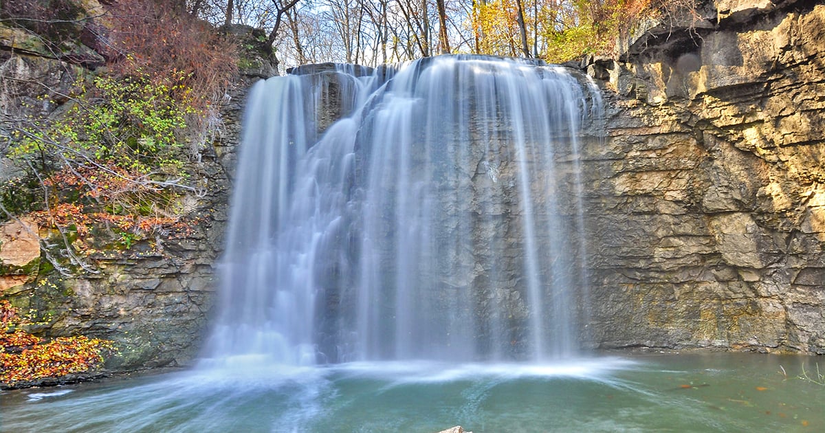 This 35-Foot Waterfall In Ohio Is Too Beautiful To Keep Secret