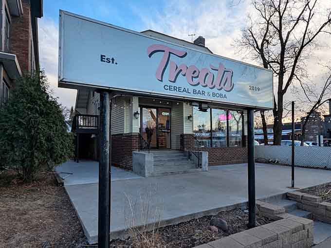Treats Cereal Bar & Boba brings breakfast and dessert together in the most fun way possible, because why choose?