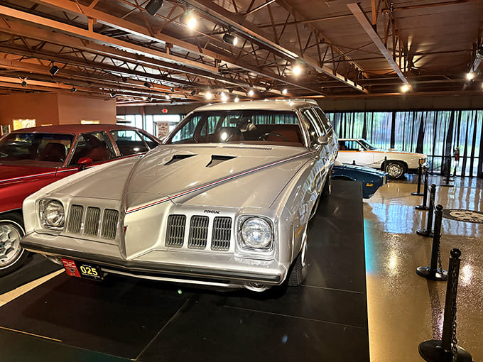 A 1973 Grand Am station wagon that hauled families and groceries with more style than today's SUVs could ever dream of.