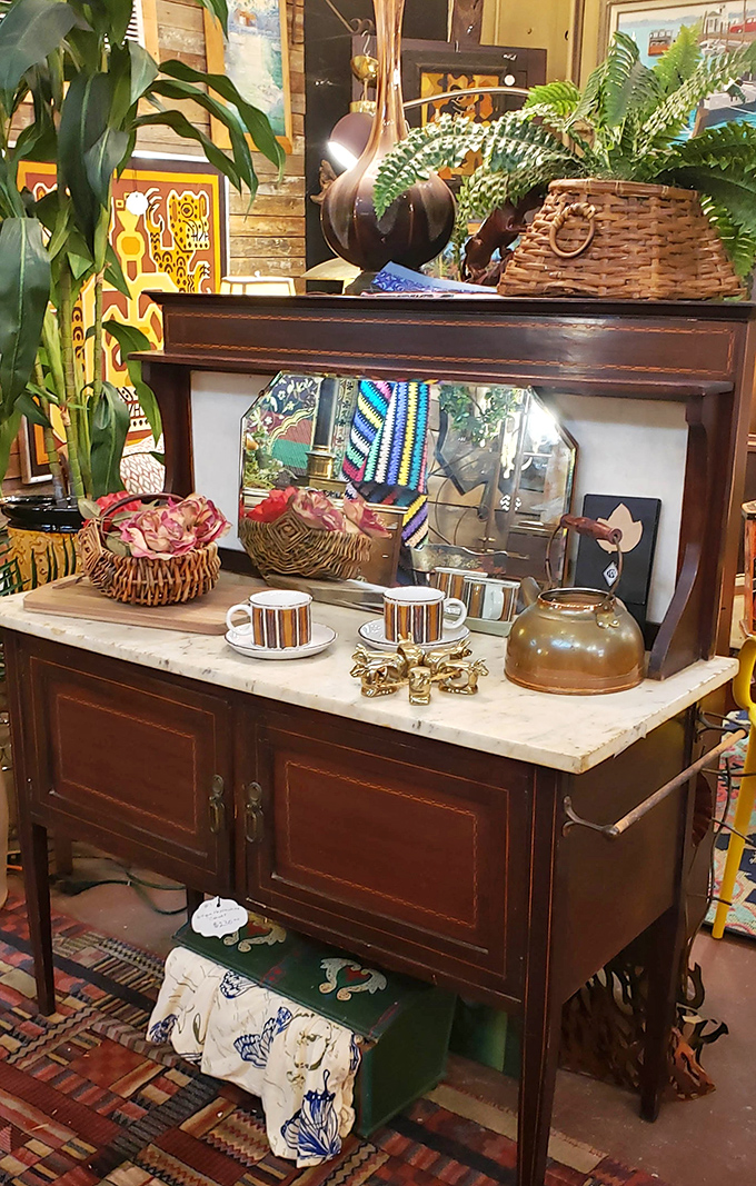 That marble-topped washstand? It's whispered secrets to three generations and is ready for a fourth &ndash; if you're willing to listen.