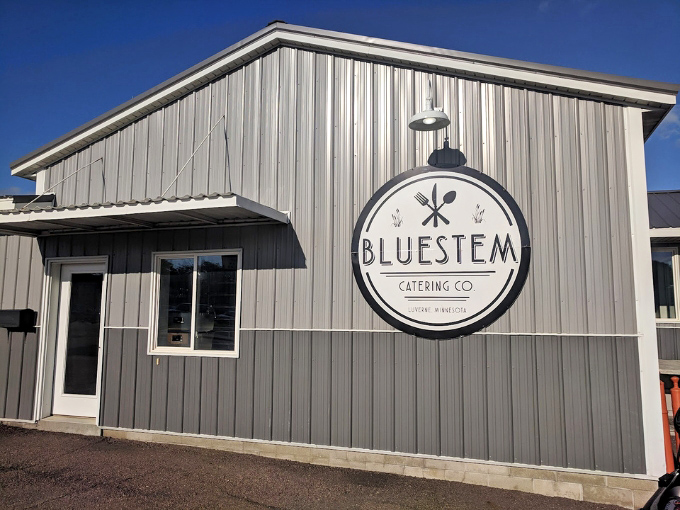Bluestem Catering Co. serves up farm-fresh delights in a cozy setting that feels like dining in a friend's kitchen.