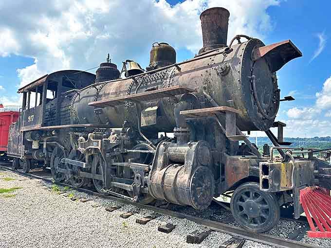This vintage locomotive isn't just for show &ndash; it's a magnificent reminder of the golden age of rail travel parked right outside.