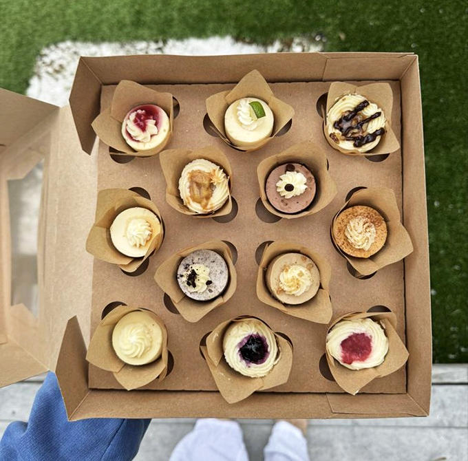 A dozen reasons to skip dinner and go straight to dessert &ndash; these mini cheesecakes are like a flavor festival where everyone's invited.