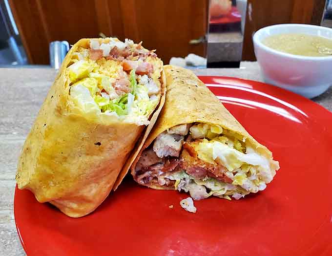 This chicken ranch wrap achieves the impossible &ndash; staying perfectly intact until the last bite while delivering that ideal balance of creamy and crunchy.