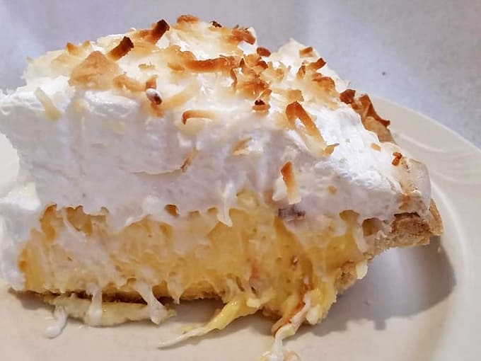 This coconut cream pie doesn't just have height &ndash; it has ambition, with meringue peaks so perfect they'd make a pastry chef weep.