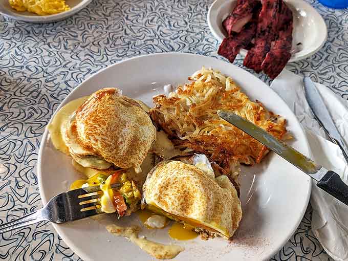 Eggs Benedict: Breakfast perfection under cross-examination &ndash; these poached eggs with hollandaise would be found guilty of being absolutely scrumptious.