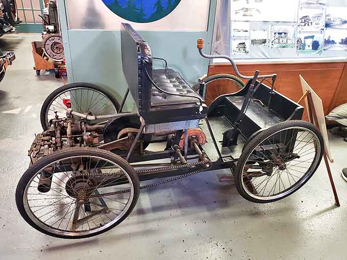 Ford's Quadricycle replica reminds us how far we've come &ndash; this motorized contraption with bicycle wheels was cutting-edge technology in its day!