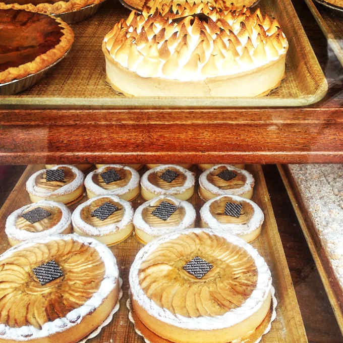 These French-style pastries with their perfect golden layers and artistic arrangements look almost too beautiful to eat, but only almost.