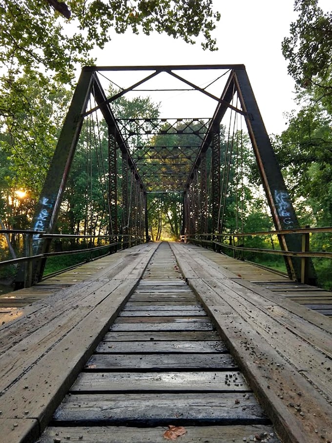 Morning light transforms the menacing structure into something almost poetic, belying its dark reputation among locals.