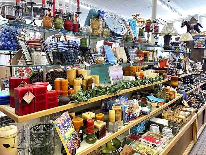 Beyond nuts and bolts, the home d&eacute;cor section offers a curated selection of candles and gifts that would make Martha Stewart nod in approval.