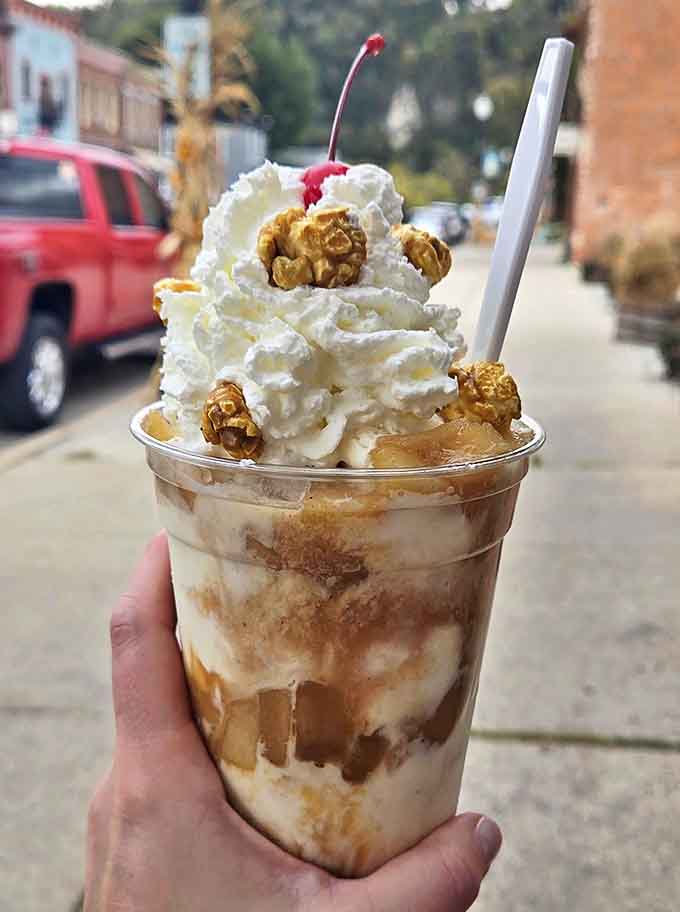 This caramel apple sundae doesn't just satisfy a sweet tooth &ndash; it throws a full-blown party for your taste buds.
