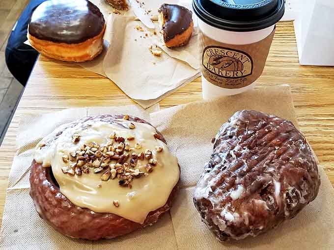 This maple pecan cinnamon donut and apple fritter aren't just breakfast &ndash; they're an edible love letter to Michigan's finest baking traditions.