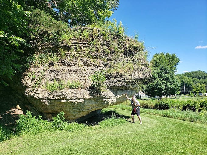 Point Rock Park's geological wonder makes you appreciate nature's patience, sculpting masterpieces one millennium at a time.