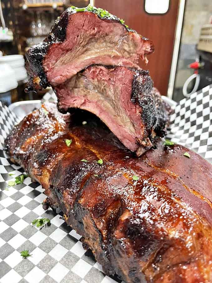 These ribs don't just fall off the bone&mdash;they surrender with dignity, offering the perfect resistance before melting into smoky, spiced perfection.