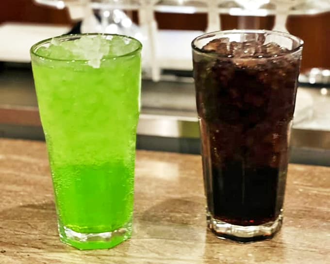 Neon green meets deep cola brown &ndash; these aren't your average sodas, but hand-mixed concoctions that make modern soft drinks taste like liquid disappointment.