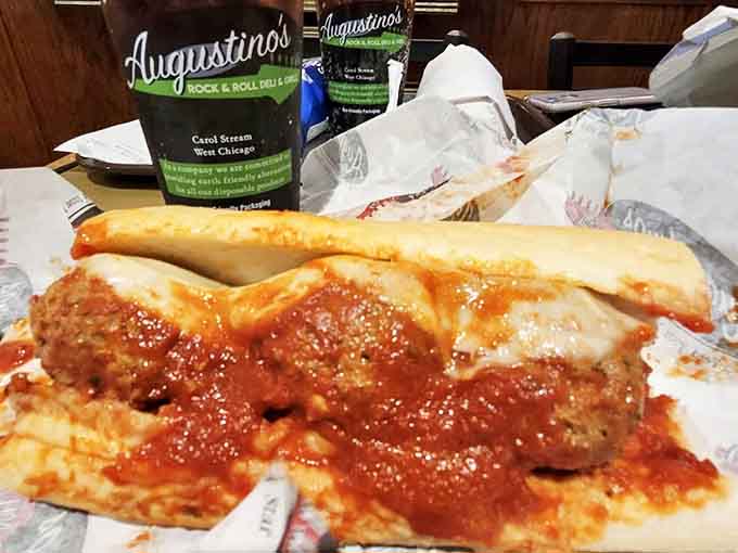 This meatball sub is what happens when someone takes Italian comfort food seriously, with sauce that deserves its own standing ovation.