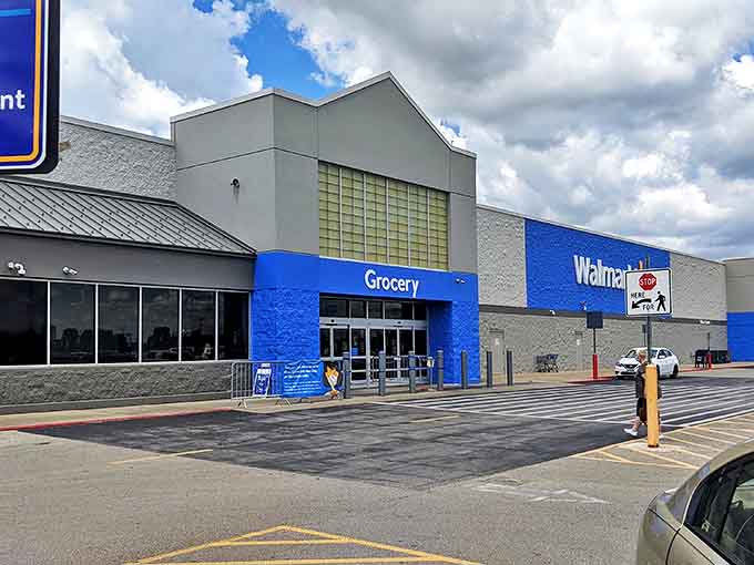Walmart Supercenter: Even in charming small towns, modern conveniences have their place, with the local Walmart providing essentials while blending into the community fabric.