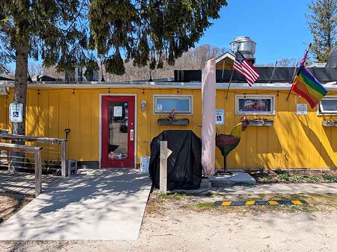 Lucy's Little Kitchen, housed in this mint-green Victorian, serves comfort food that would make your grandmother both proud and a little jealous.