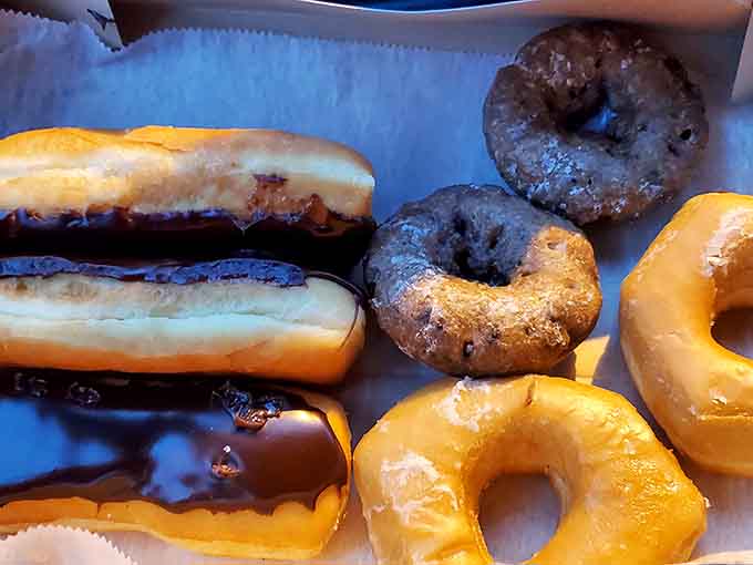 A donut lineup so impressive it could make a grown adult weep with joy and indecision.