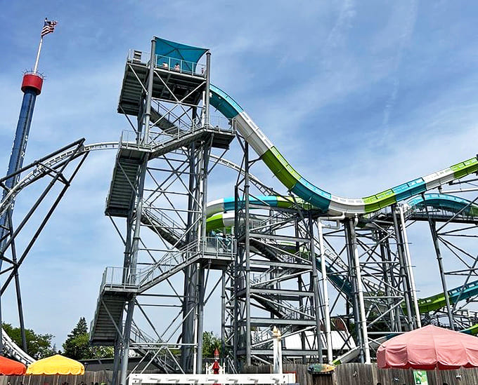Tsunami Surge Water Ride: Not so much a water slide as a gravity-powered adventure that makes your stomach do gymnastics routines.