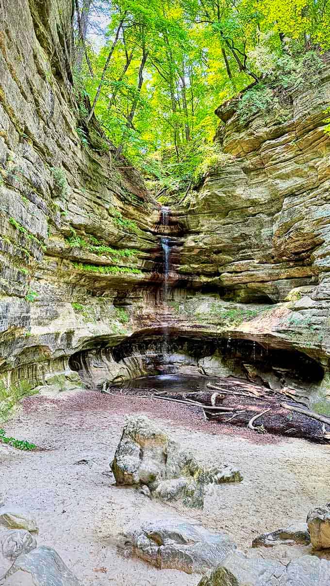 Standing in this natural amphitheater, you'll understand why water gets all the best reviews as an entertainer.