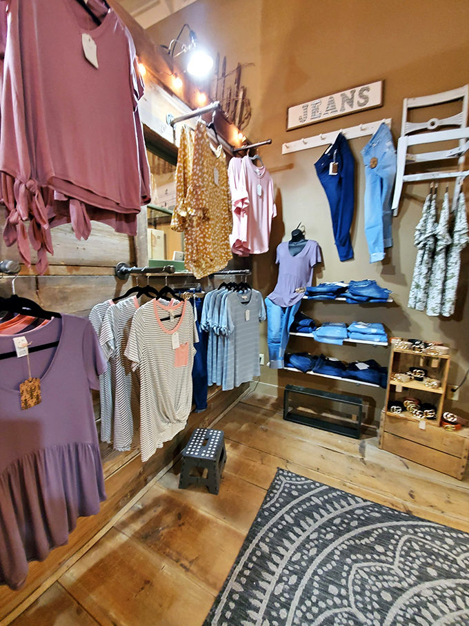 The clothing section offers vintage-inspired pieces that somehow look both nostalgic and perfectly contemporary &ndash; fashion time travel at its finest.