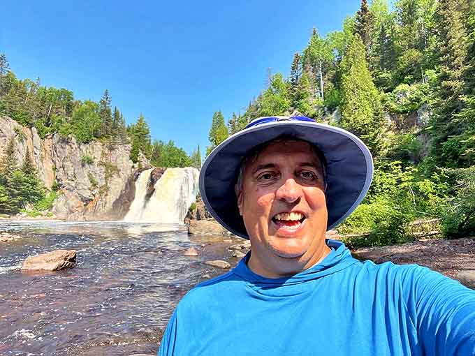 That moment when you realize you've hiked all this way and the view was absolutely, unquestionably worth every single step.