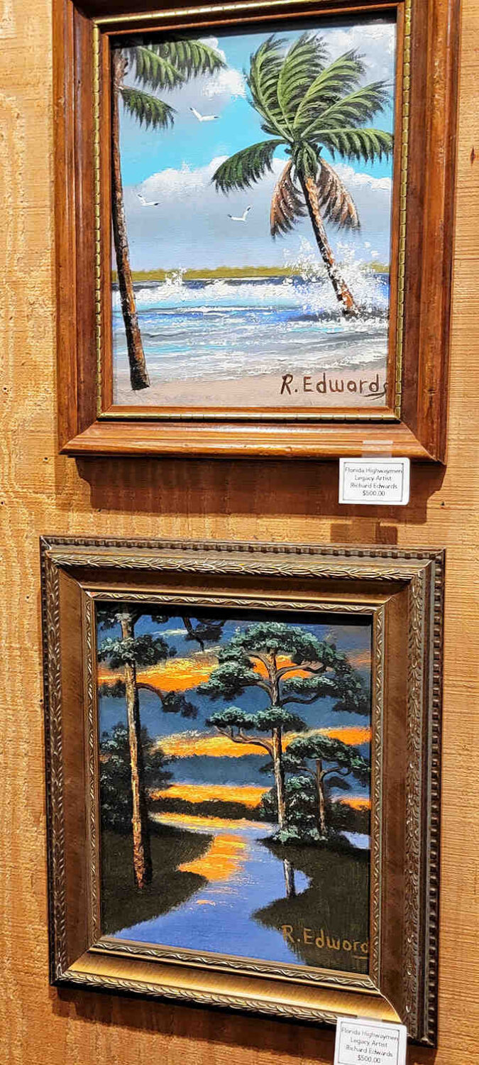 Florida's natural beauty captured on canvas &ndash; Highwaymen paintings showcase swaying palms and vibrant sunsets, preserving old Florida's untamed landscapes.