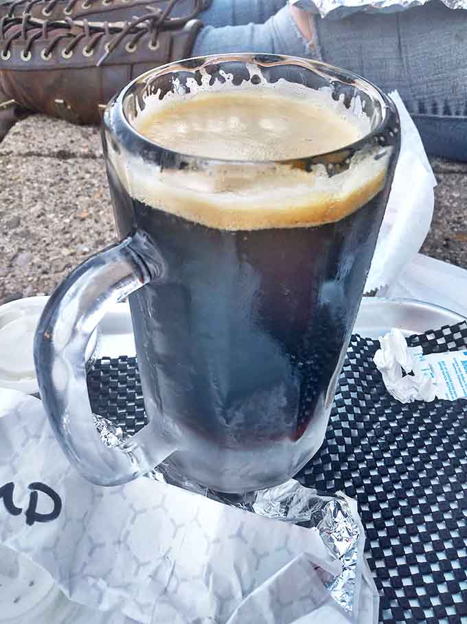 This isn't just any chili dog – it's a masterpiece of savory chili, yellow mustard, and a perfectly steamed bun that puts ordinary hot dogs to shame.