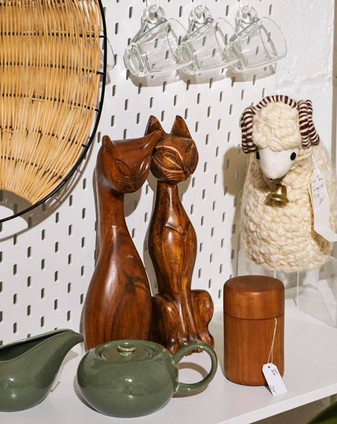 Every vendor booth tells a different story, with this one showcasing memorabilia that would make any collector's heart skip a beat.