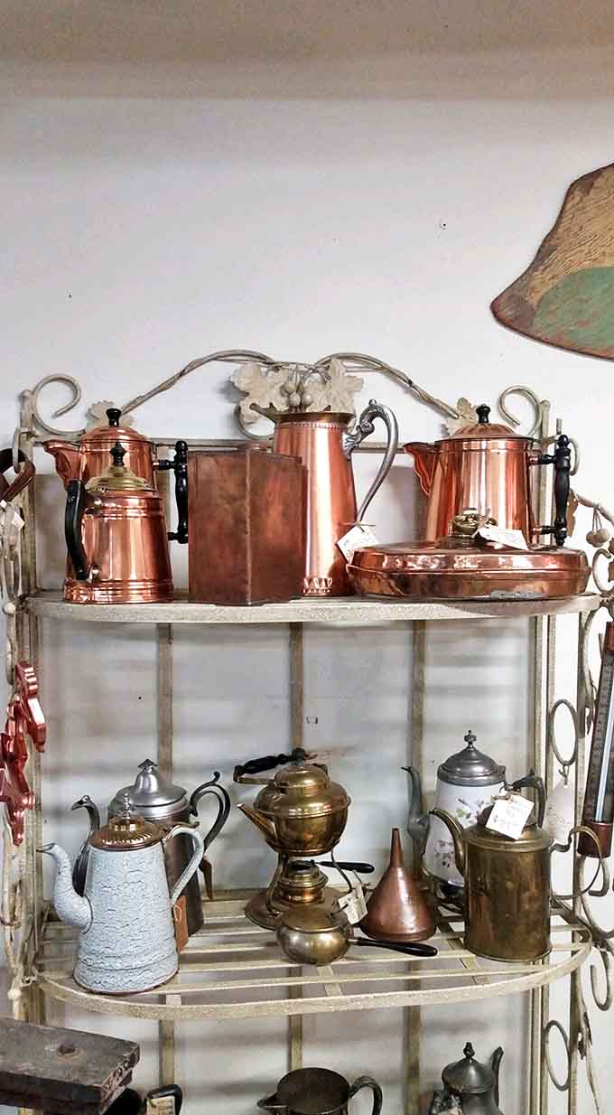 These copper beauties have probably brewed more coffee than your local Starbucks, and they look way better doing it.