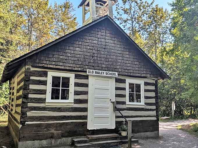 Step back to a time when education meant one room, eight grades, and lessons in penmanship at the lovingly preserved Old Bailey School.