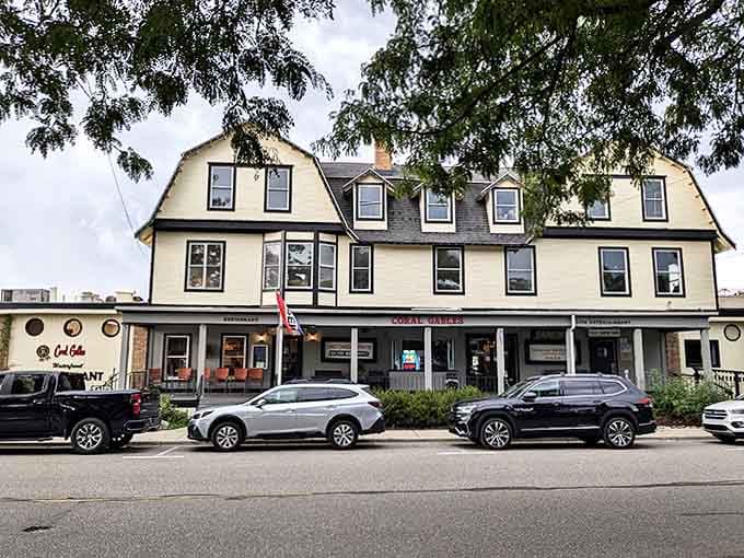 Coral Gables, the grand dame of Saugatuck dining, has witnessed countless first dates, family celebrations, and "just because" meals over decades of lakeside hospitality.